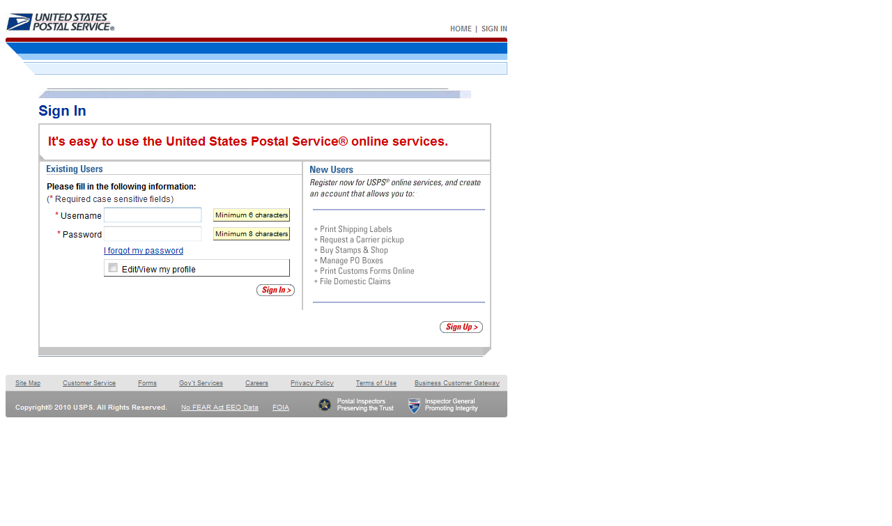 敗家的老凱: USPS Click-N-Ship Service